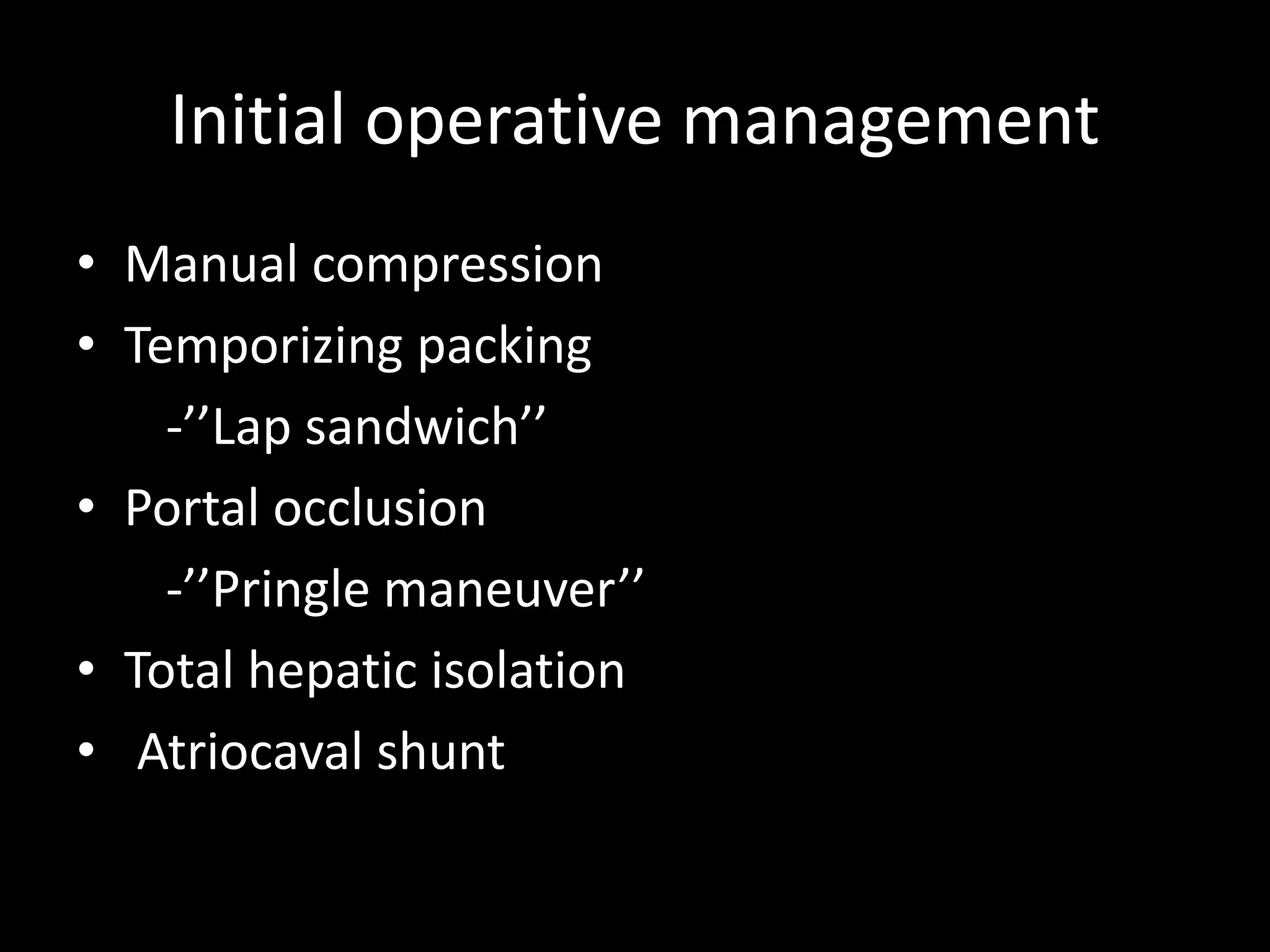 MANAGEMENT OF ABDOMINAL TRAUMA | PPTX