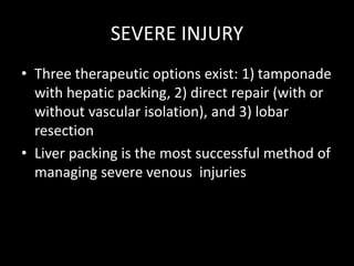 MANAGEMENT OF ABDOMINAL TRAUMA | PPTX