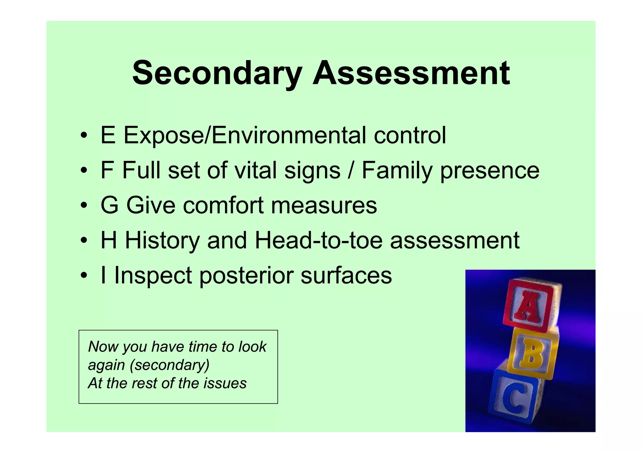 Trauma Assessment | PDF