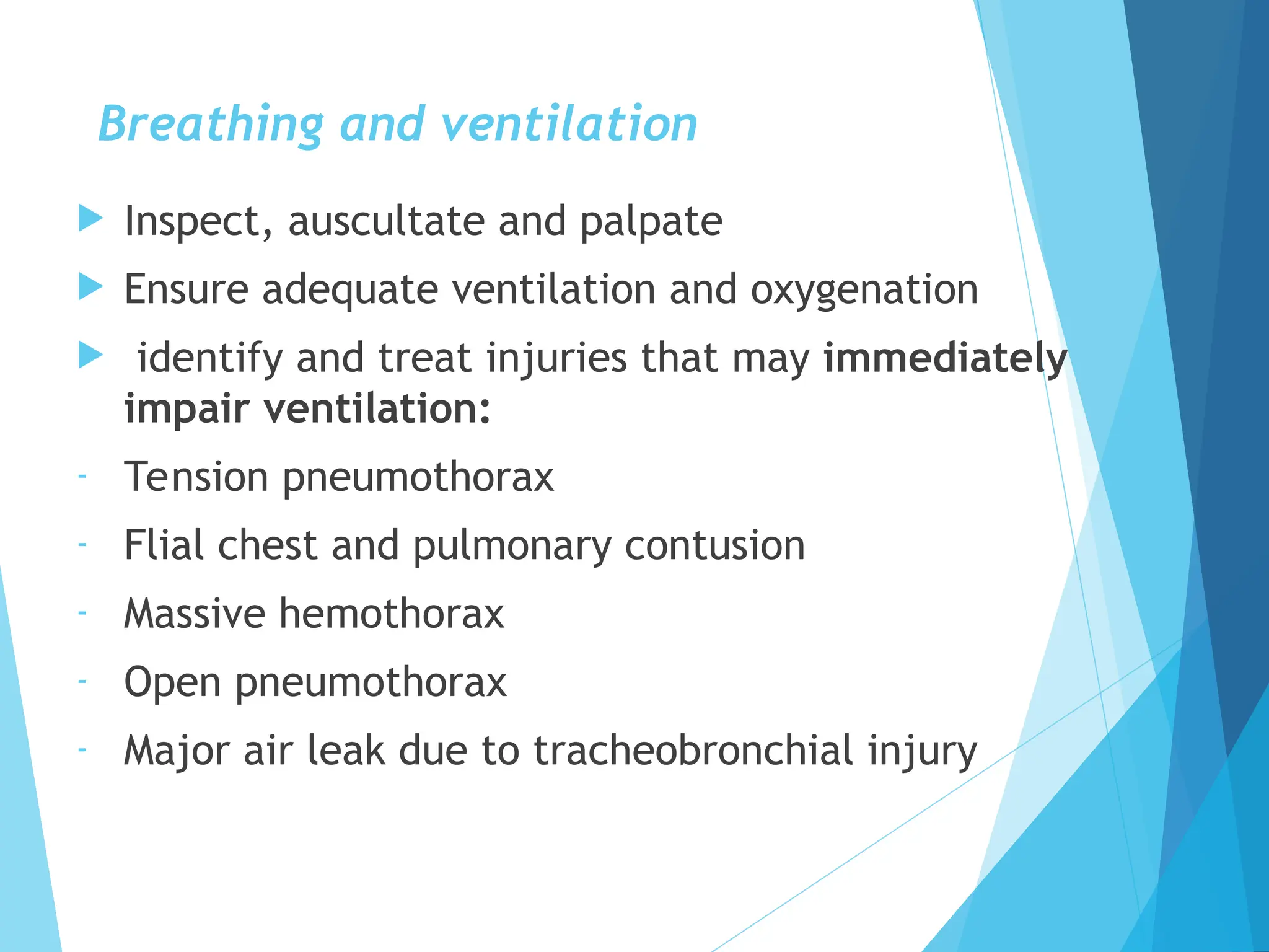 Trauma assessment in The Emergency department | PPT