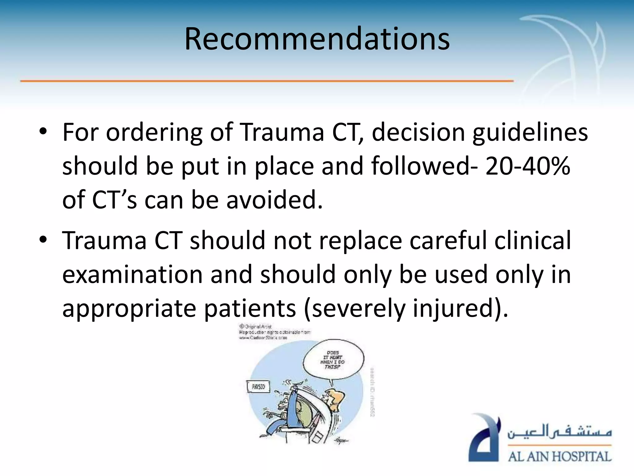 Trauma audit presentation | PPTX