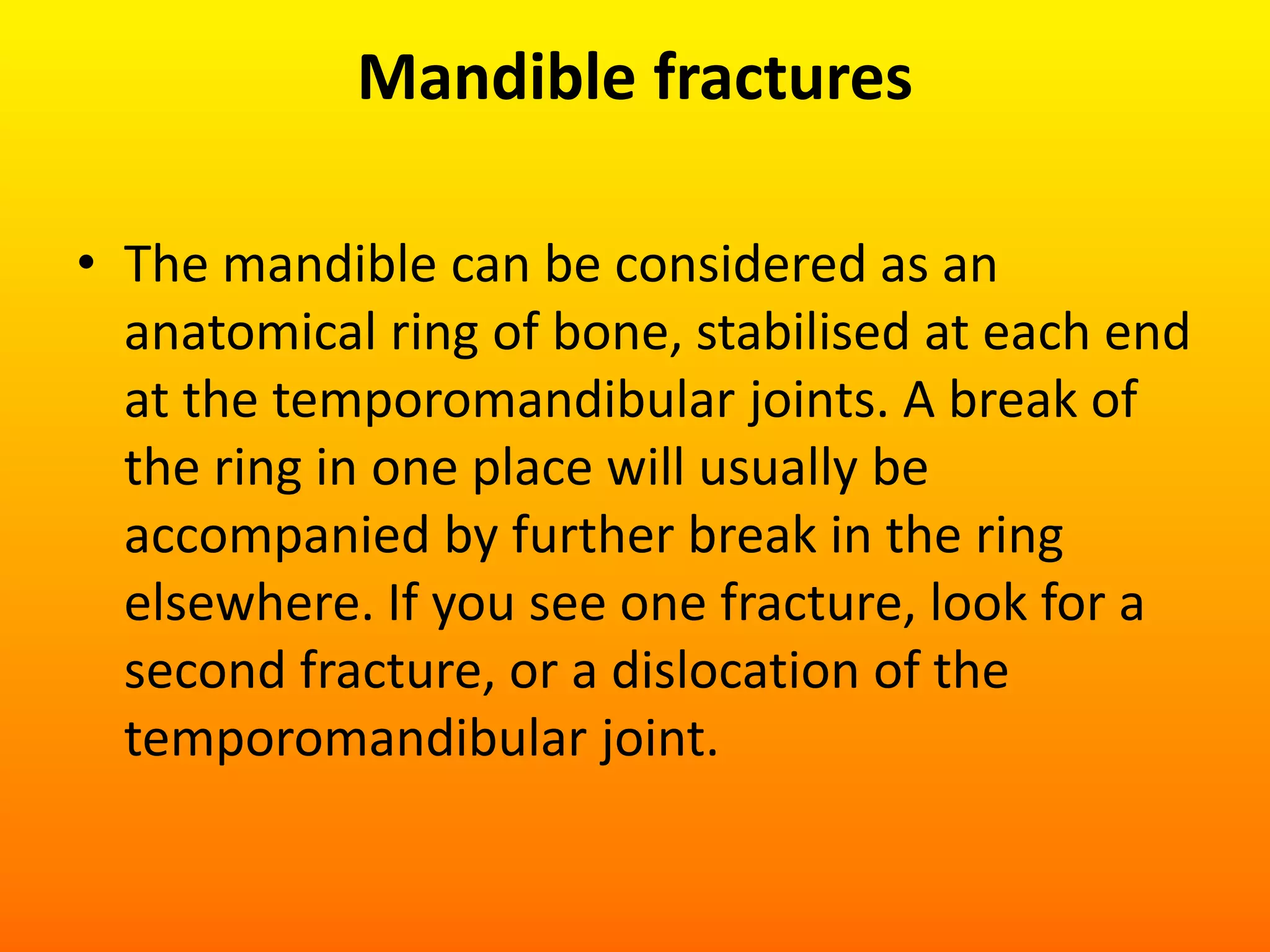 Trauma axial skeleton Dr. Muhammad Bin Zulfiqar | PPTX