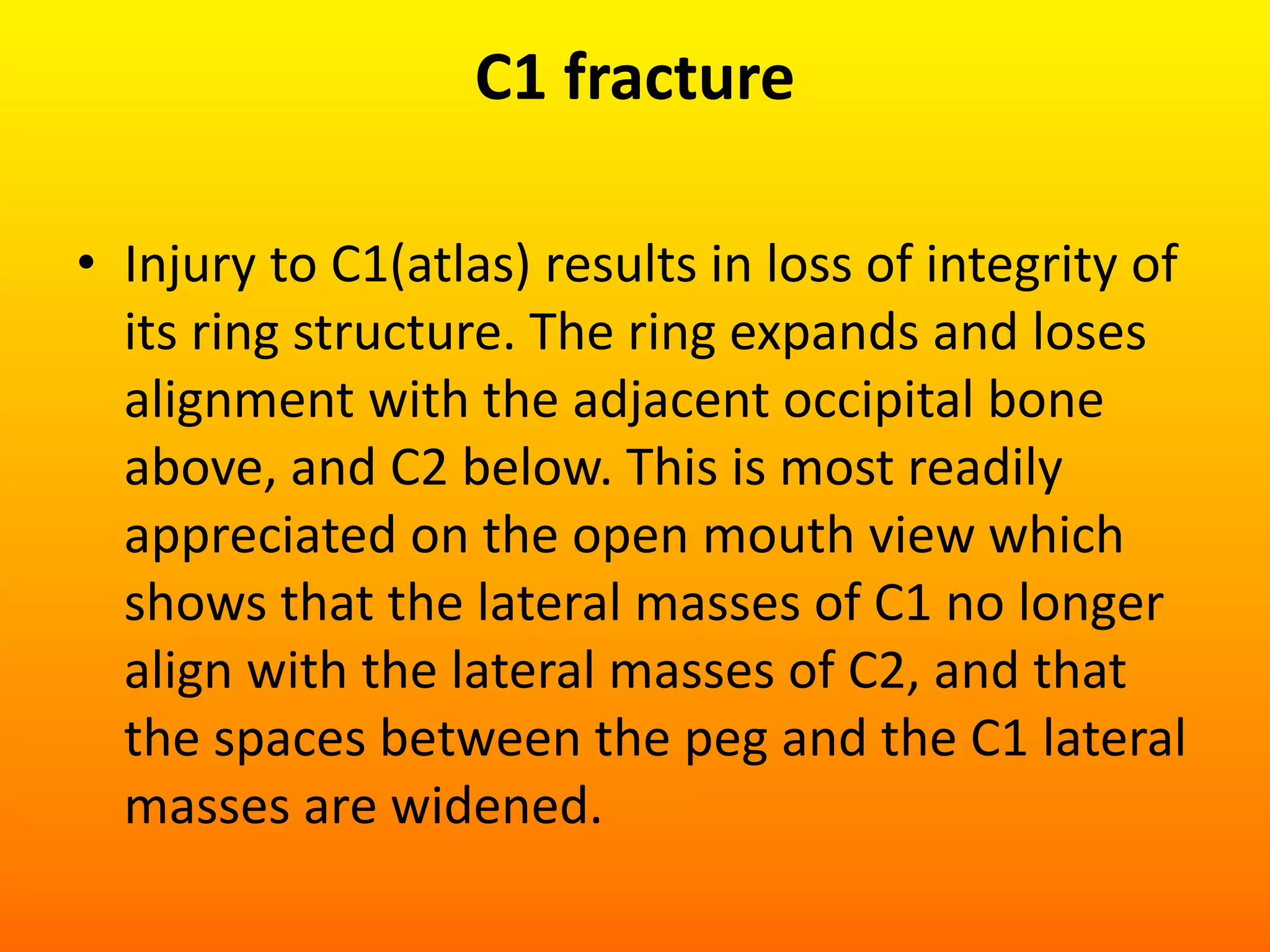 Trauma axial skeleton Dr. Muhammad Bin Zulfiqar | PPTX
