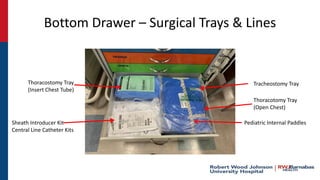 Trauma Broslow Cart Contents | PDF