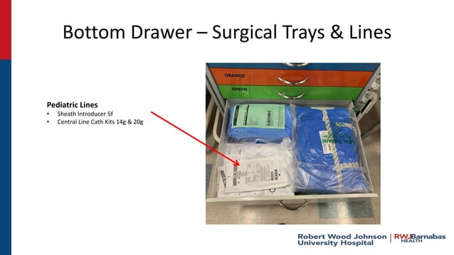 Trauma Broslow Cart Contents | PDF | First Aid | Injuries