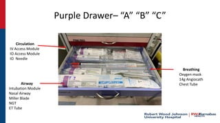 Trauma Broslow Cart Contents | PDF