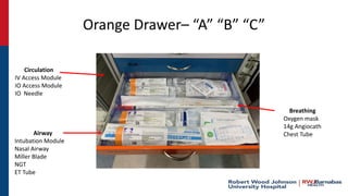 Trauma Broslow Cart Contents | PDF