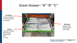 Trauma Broslow Cart Contents | PDF