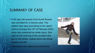 Trauma case history | PPTX