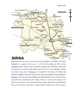 REPORT ON TRAUMA CENTRE SIRSA BY DR JAIDEEP MPH | DOC