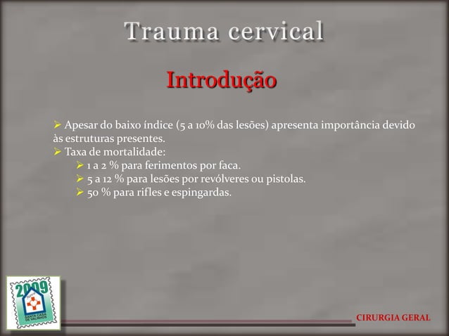 Trauma Cervical | PPTX