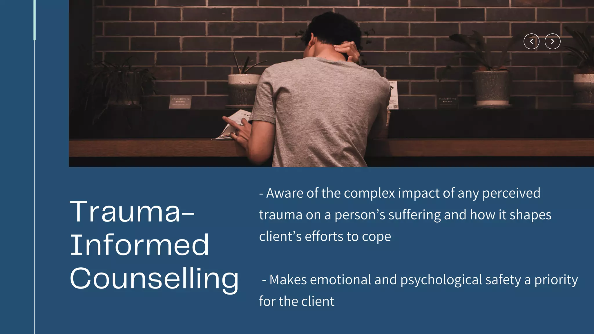Trauma-Informed Counselling - Tasmin Kurien | PDF