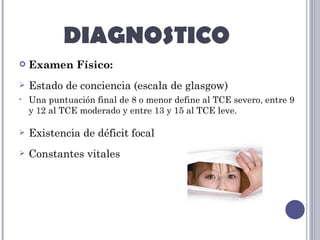 Trauma craneoencefalico | PPT