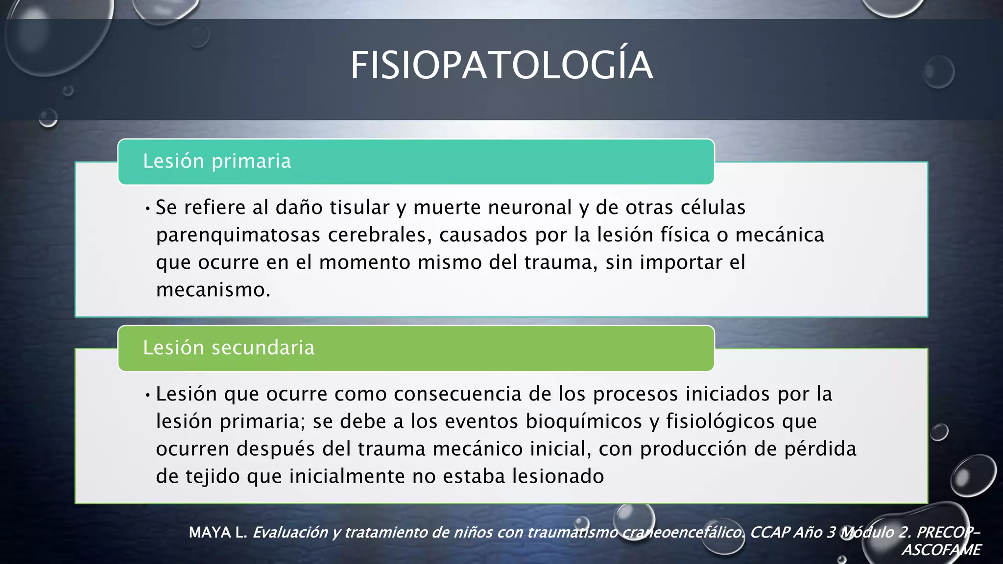 Trauma craneoencefálico | PPTX