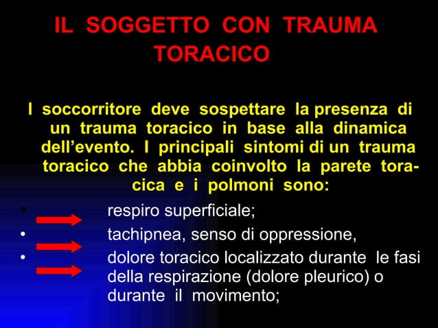 Trauma cranico toracico addominale | PPT