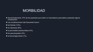 Trauma de páncreas.pptx