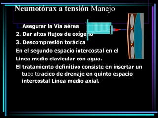 Trauma de torax | PPTX