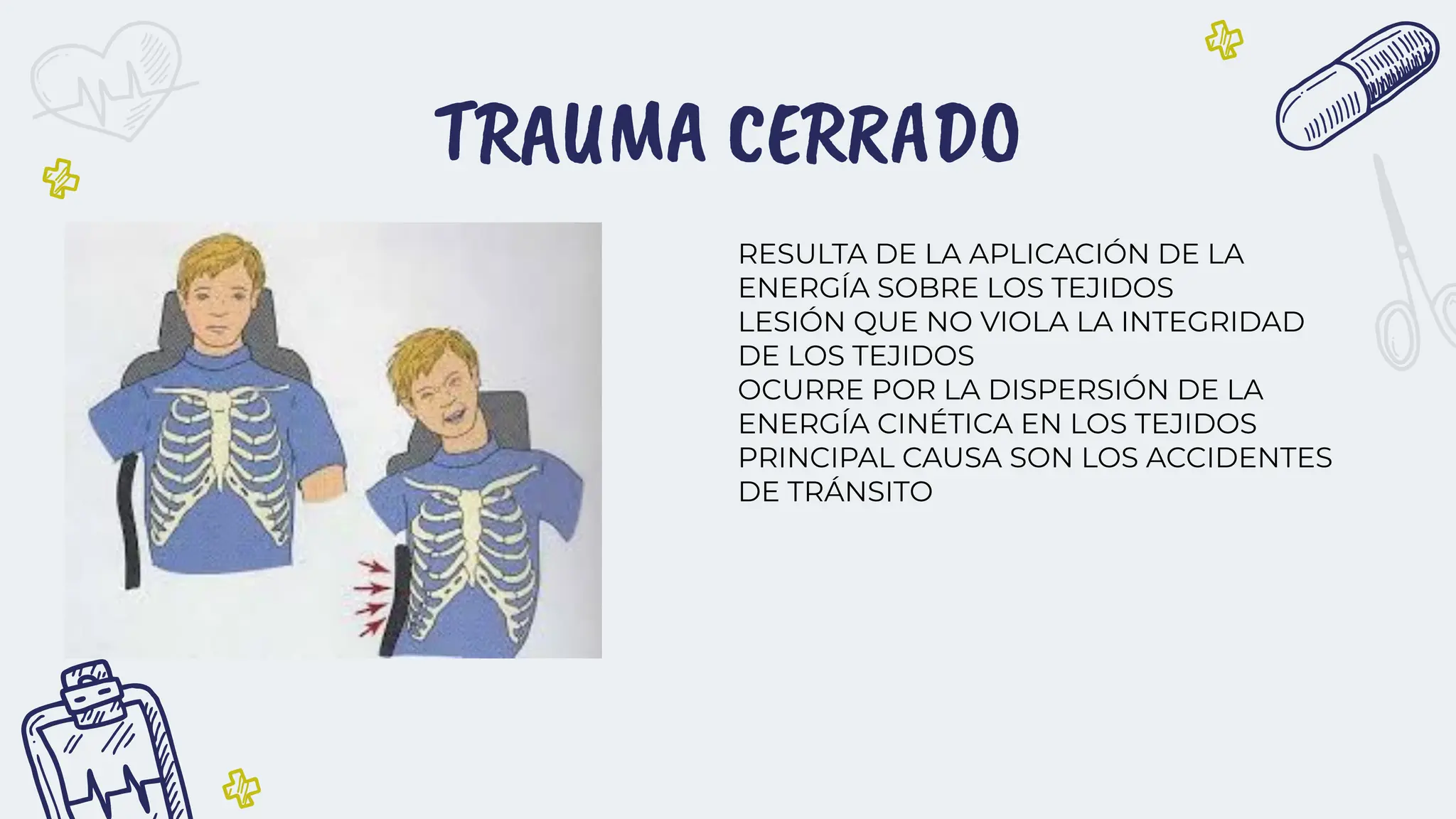 TRAUMA DE TORAX ABIERTO Y CERRADO presentación .pdf