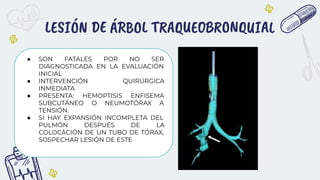 TRAUMA DE TORAX ABIERTO Y CERRADO presentación .pdf