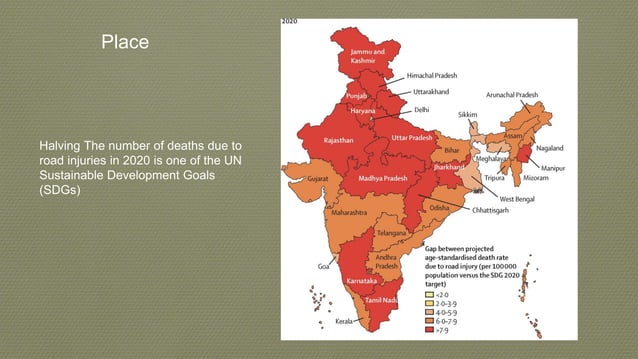 Trauma epidemiology person, place, time graph | PPT