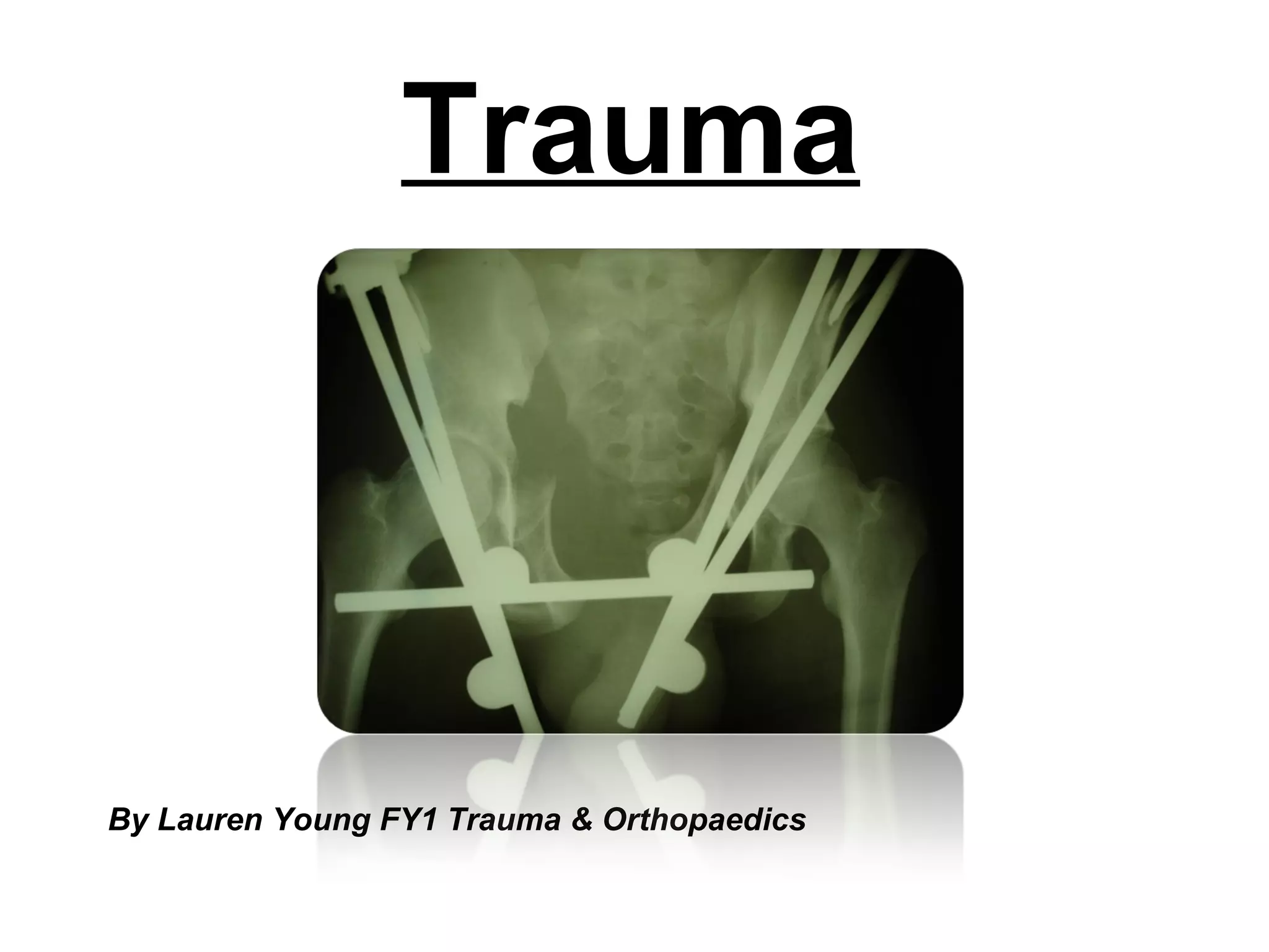 Trauma For Med Students | PPT