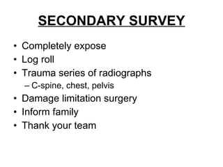 Trauma For Med Students | PPT