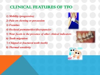 Trauma from occlusion | PPTX