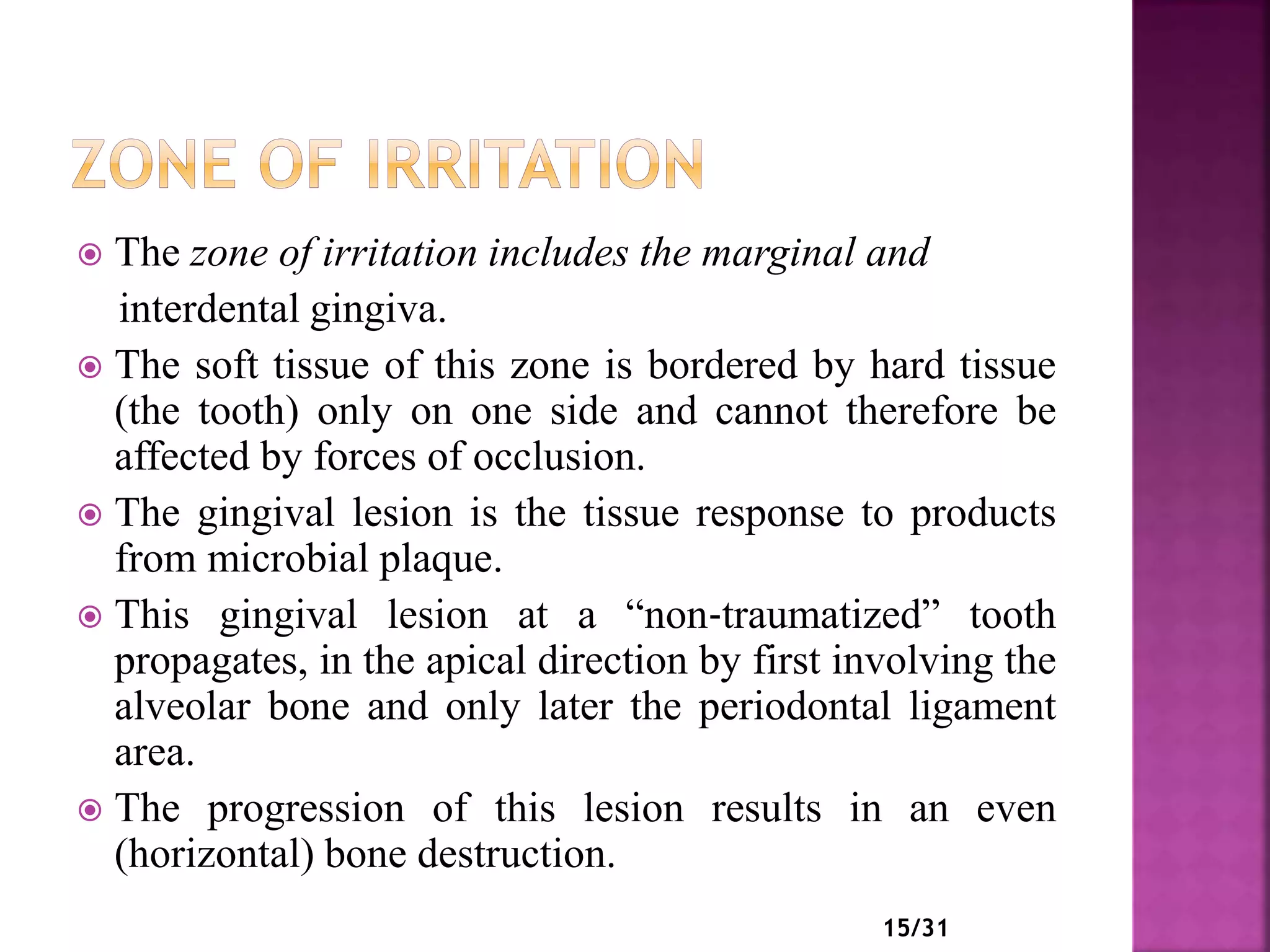 Trauma from occlusion | PPTX