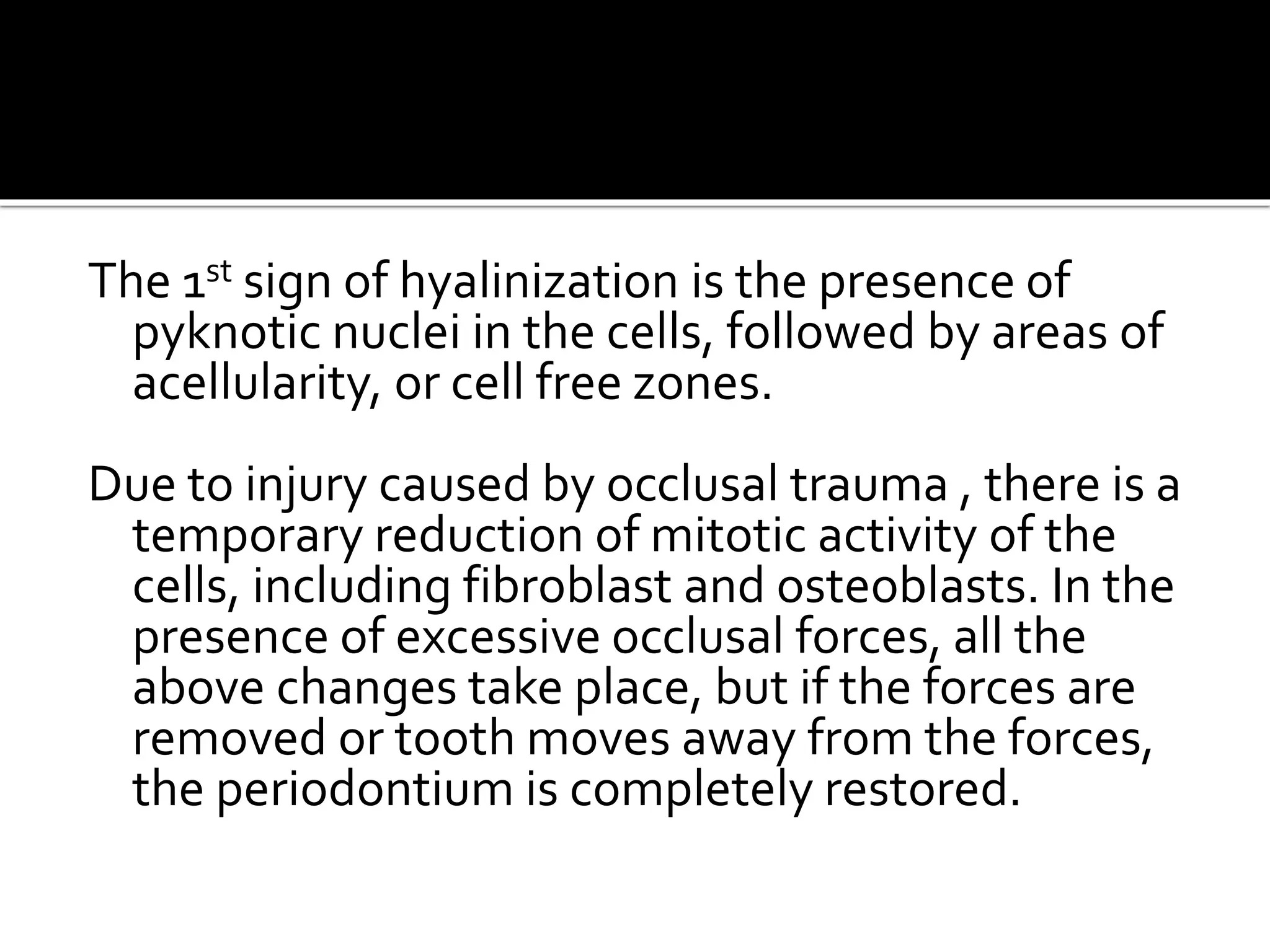 Trauma from occlusion | PPTX