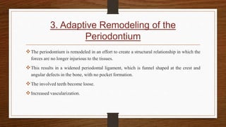 Trauma from occlusion | PPTX