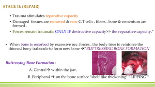 Trauma from occlusion | PPTX