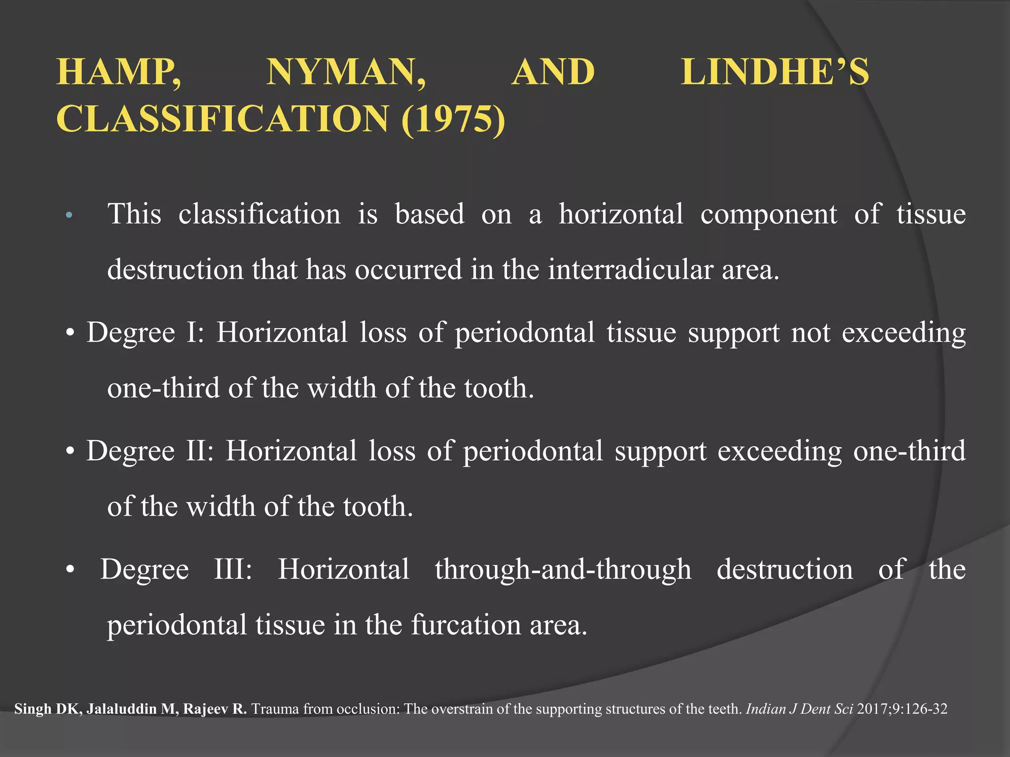 Trauma from occlusion | PPT