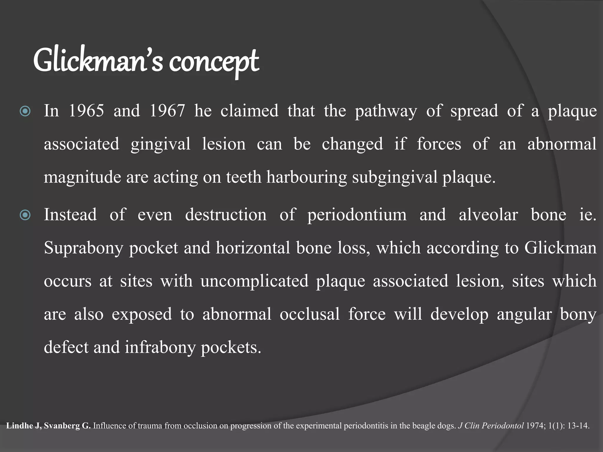 Trauma from occlusion | PPT