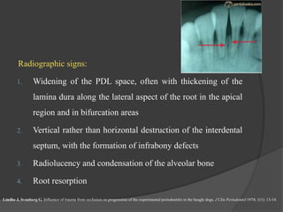 Trauma from occlusion | PPT