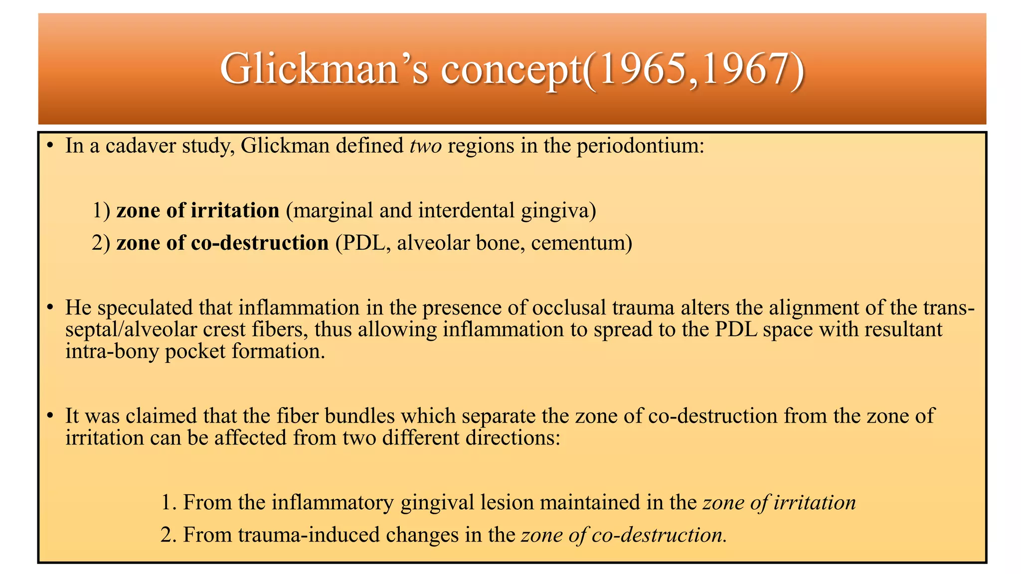 Trauma from occlusion in Periodontics.pptx