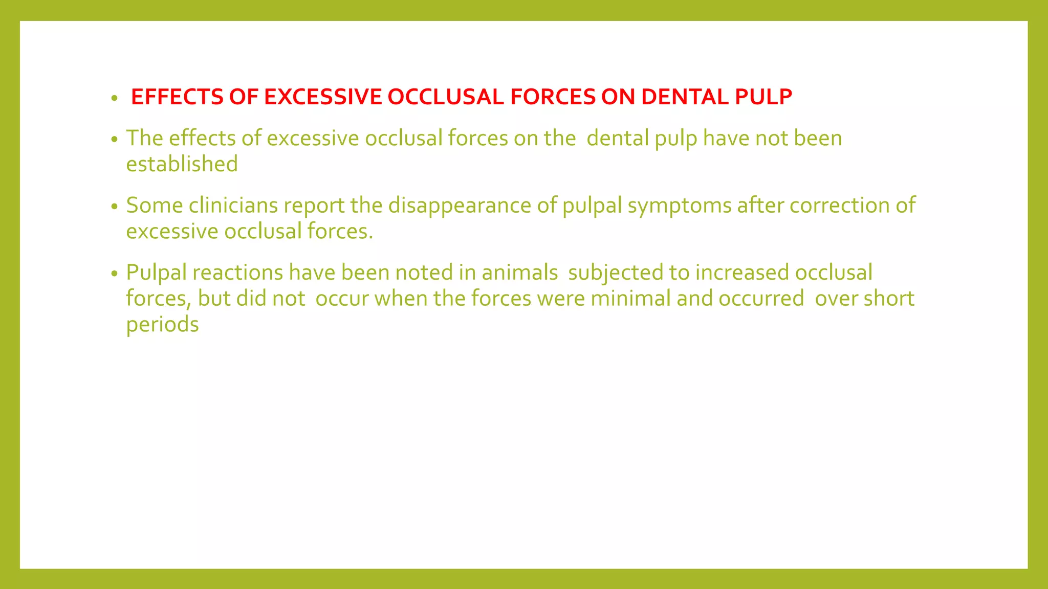 Trauma from occlusion in periodontics | PPTX