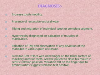 trauma_from_occlusion__perio_.pptx sneha | PPTX