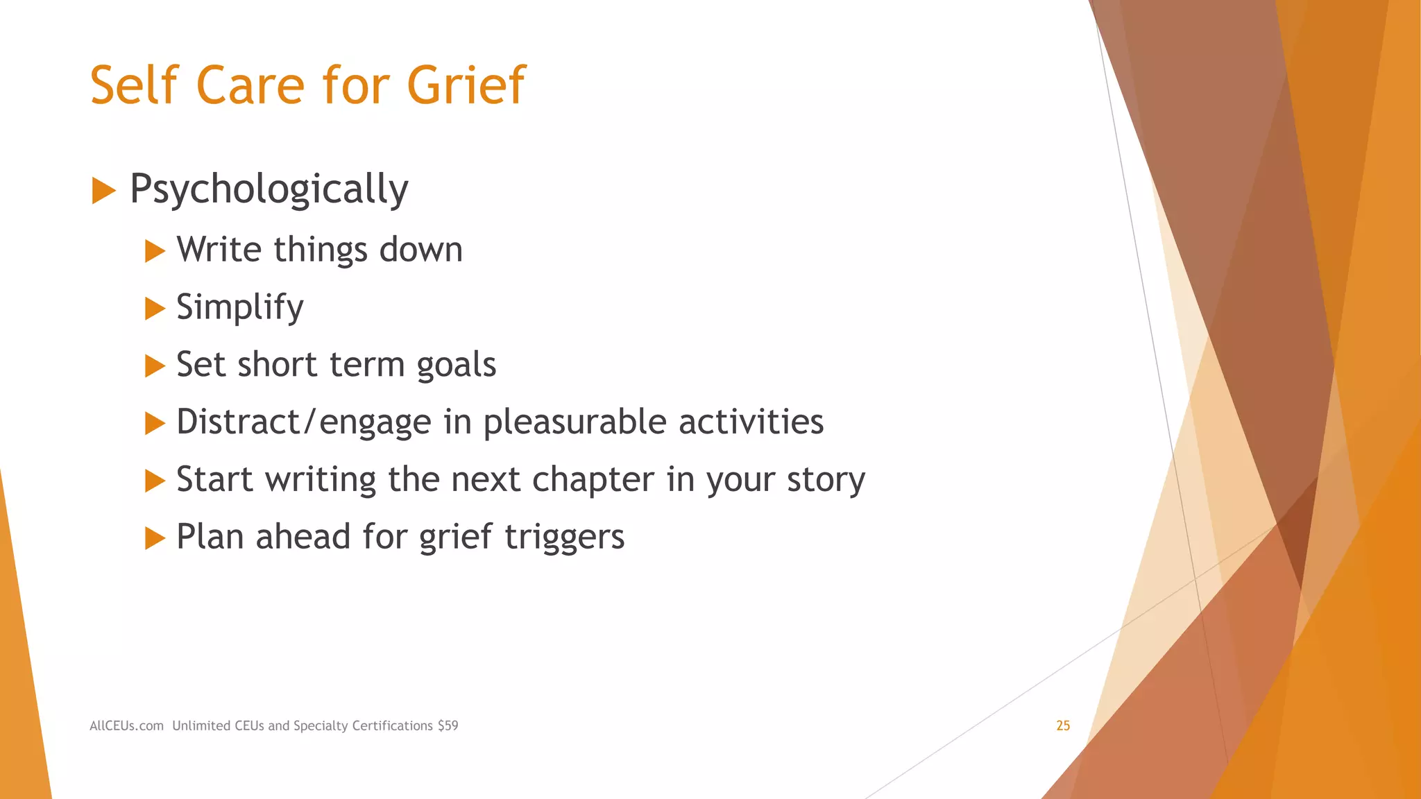 Trauma grief and loss | PPTX