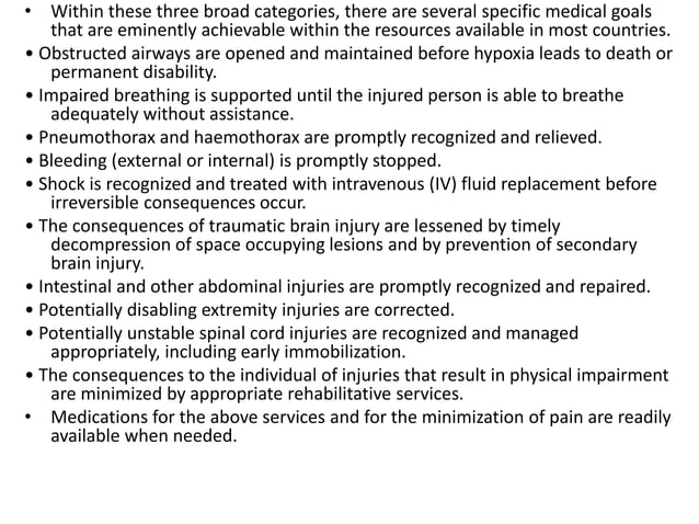 Trauma guidelines | PPT