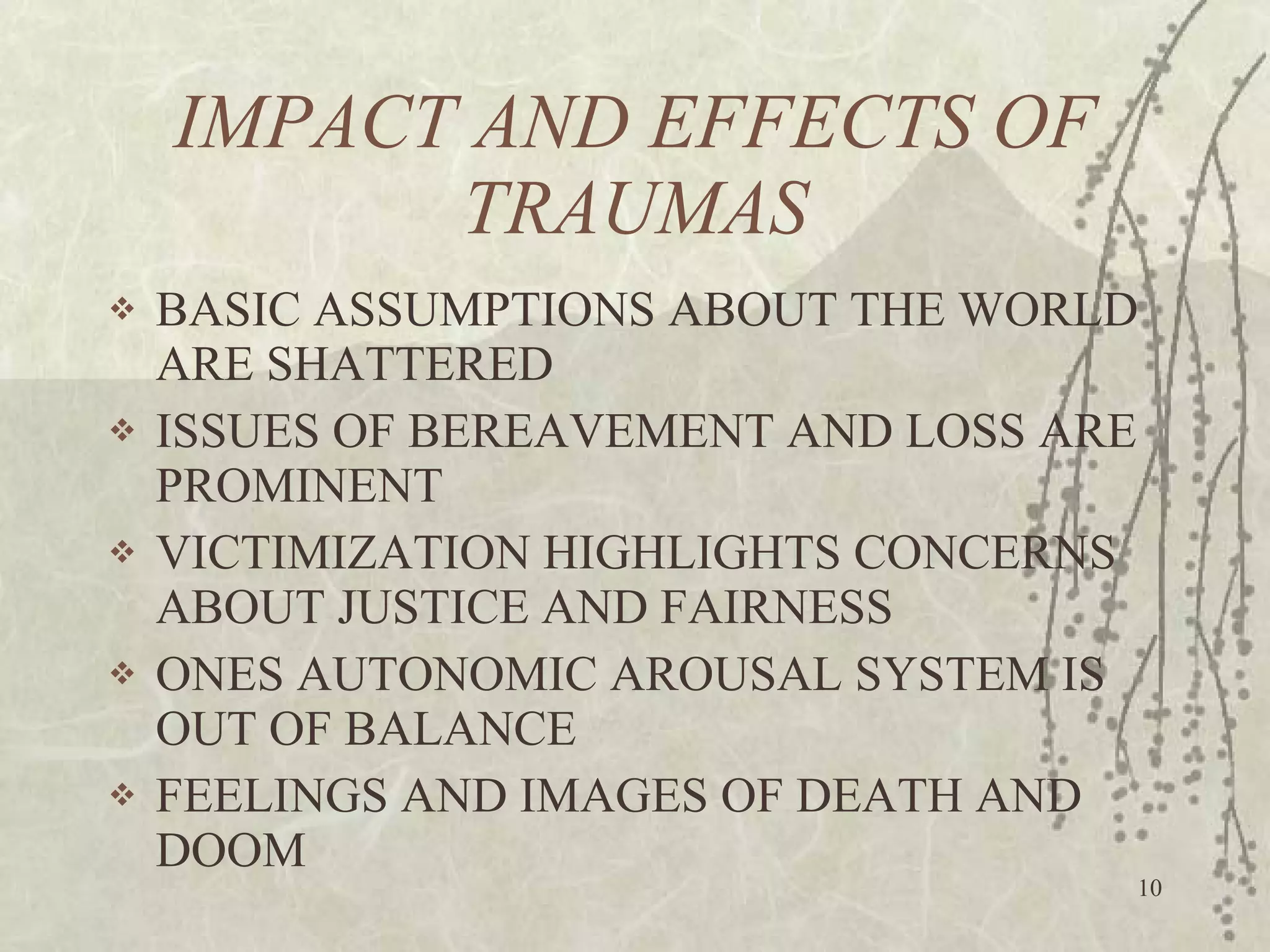 Screening for Trauma, Without Causing Trauma: A Trauma-Informed Care ...