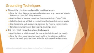 Trauma informed care screening and assessment | PPT