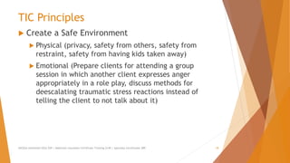 Trauma Informed Care: A Sociocoltural Perspective | PPTX