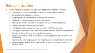 Trauma Informed Care: Trauma Awareness | PPTX