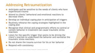 Trauma Informed Care: Trauma Awareness | PPTX