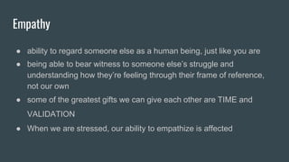 Trauma informed communication | PPTX
