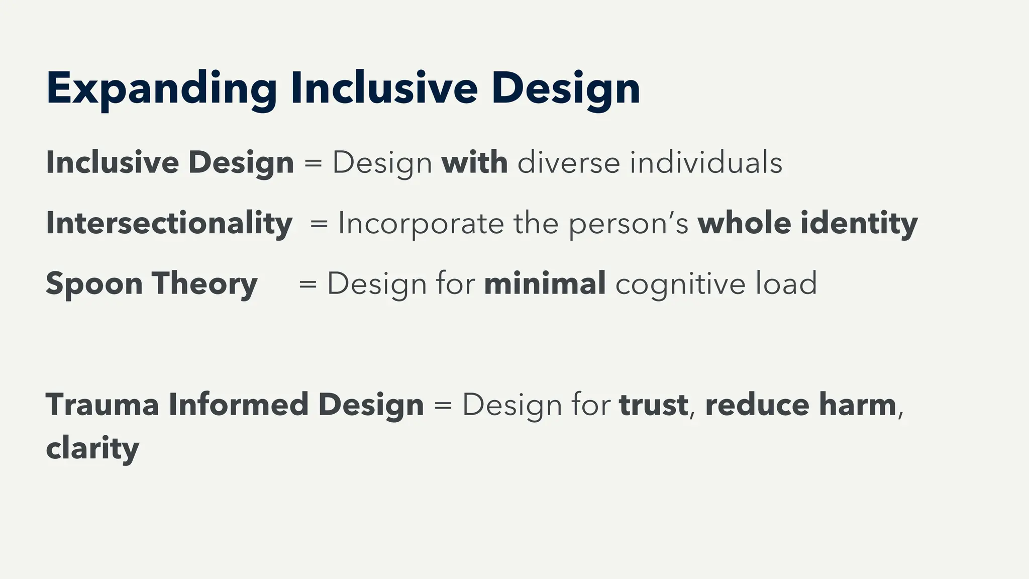 Introduce Trauma-Informed Design to Your Organization - CSUN ATC 2024 | PPT