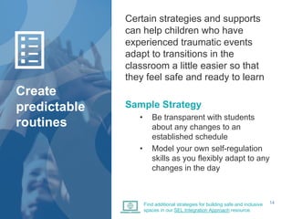 Trauma-Informed SEL | PDF