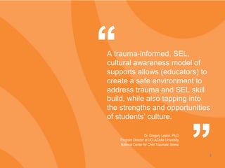 Trauma-Informed SEL | PDF