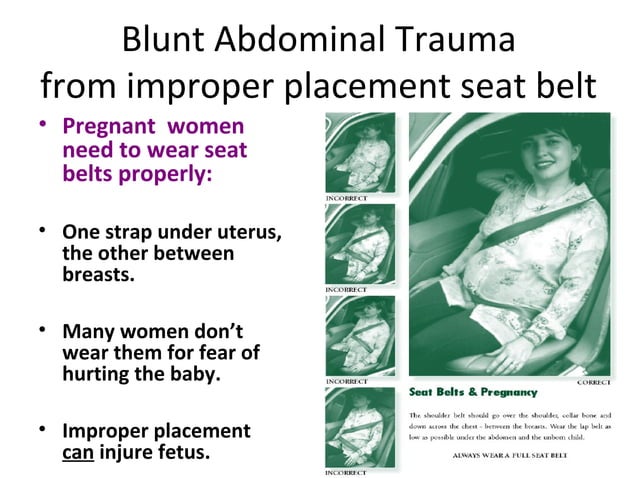 Trauma in pregnancy | PPT