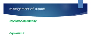 Trauma in pregnancy | PPT